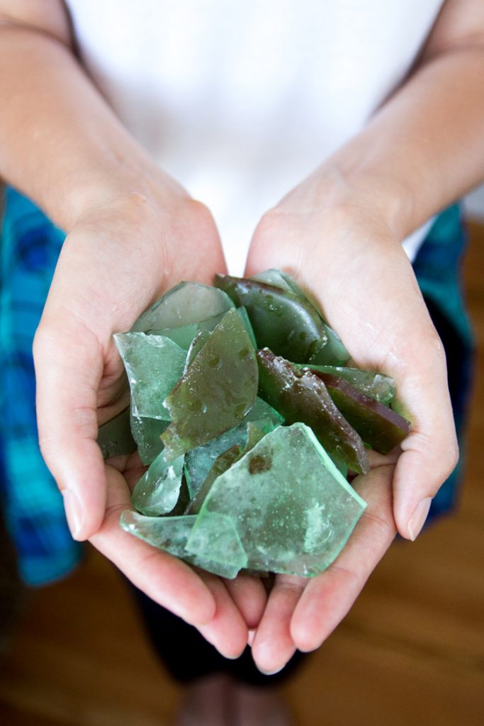 Sea Glass Candy Recipe and Gift (with free printable gift tags)