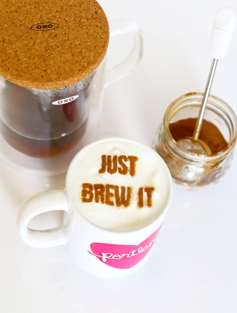 How to Make Latte Art with Free Downloadable Stencils