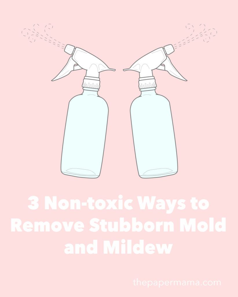 3 Non-toxic Ways to Remove Stubborn Mold and Mildew - The Paper Mama